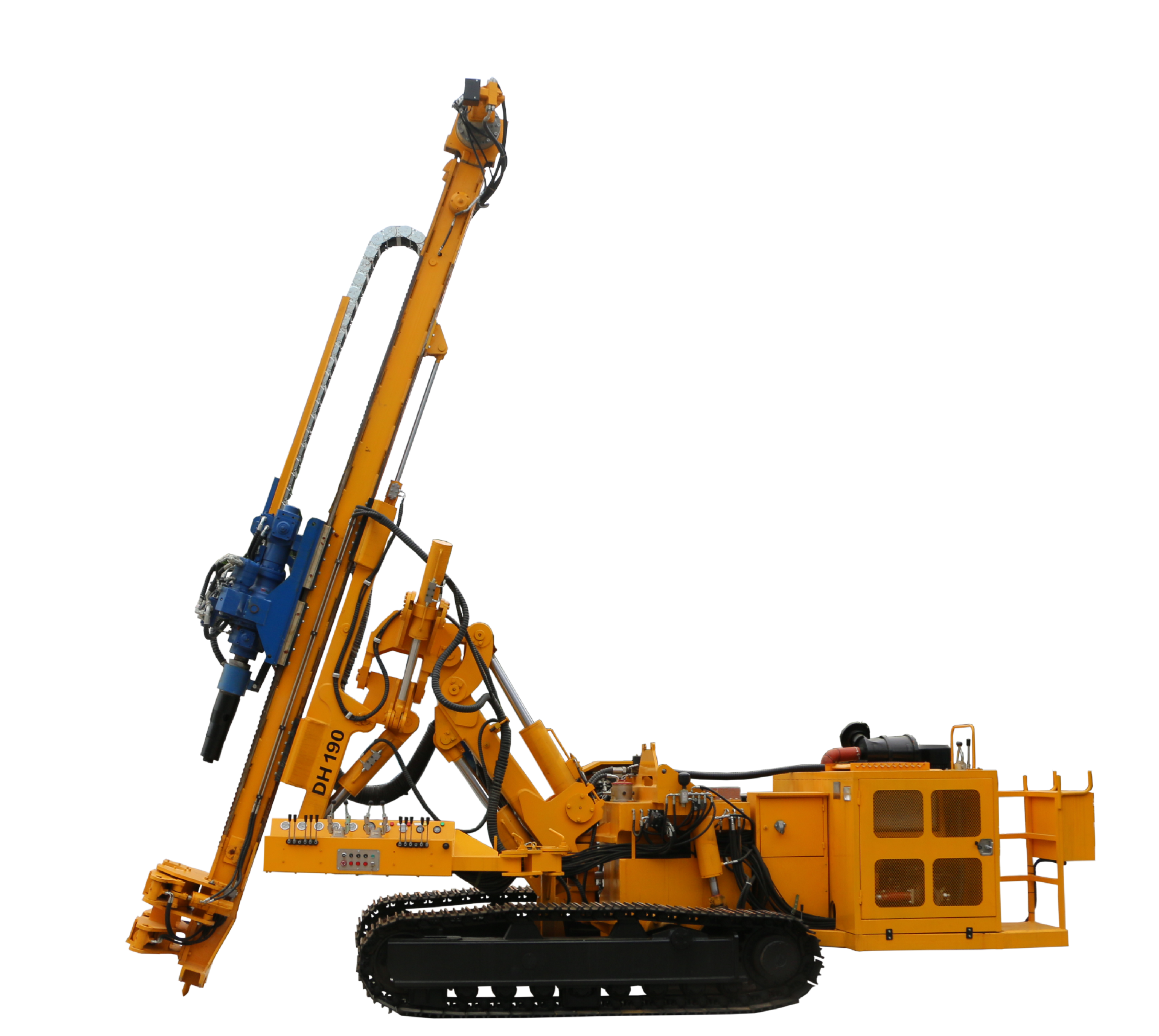 DH190全液压多功能锚杆钻机-履带工程钻机-四川钻神智能机械制造有限公司-钻神新闻_四川钻神智能机械制造有限公司专业生产凿岩台车、锚固钻机 ...